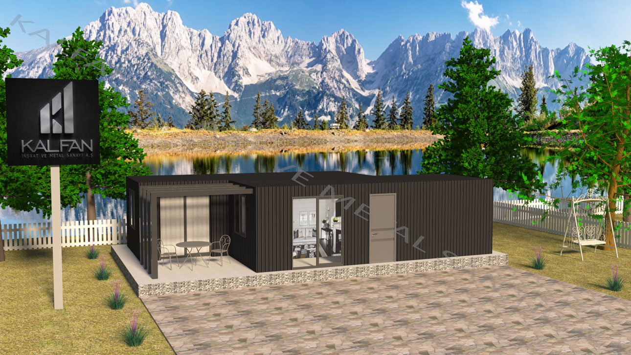 KLF-57 59 m2 / Konteyner Ev – Kalfan İnşaat