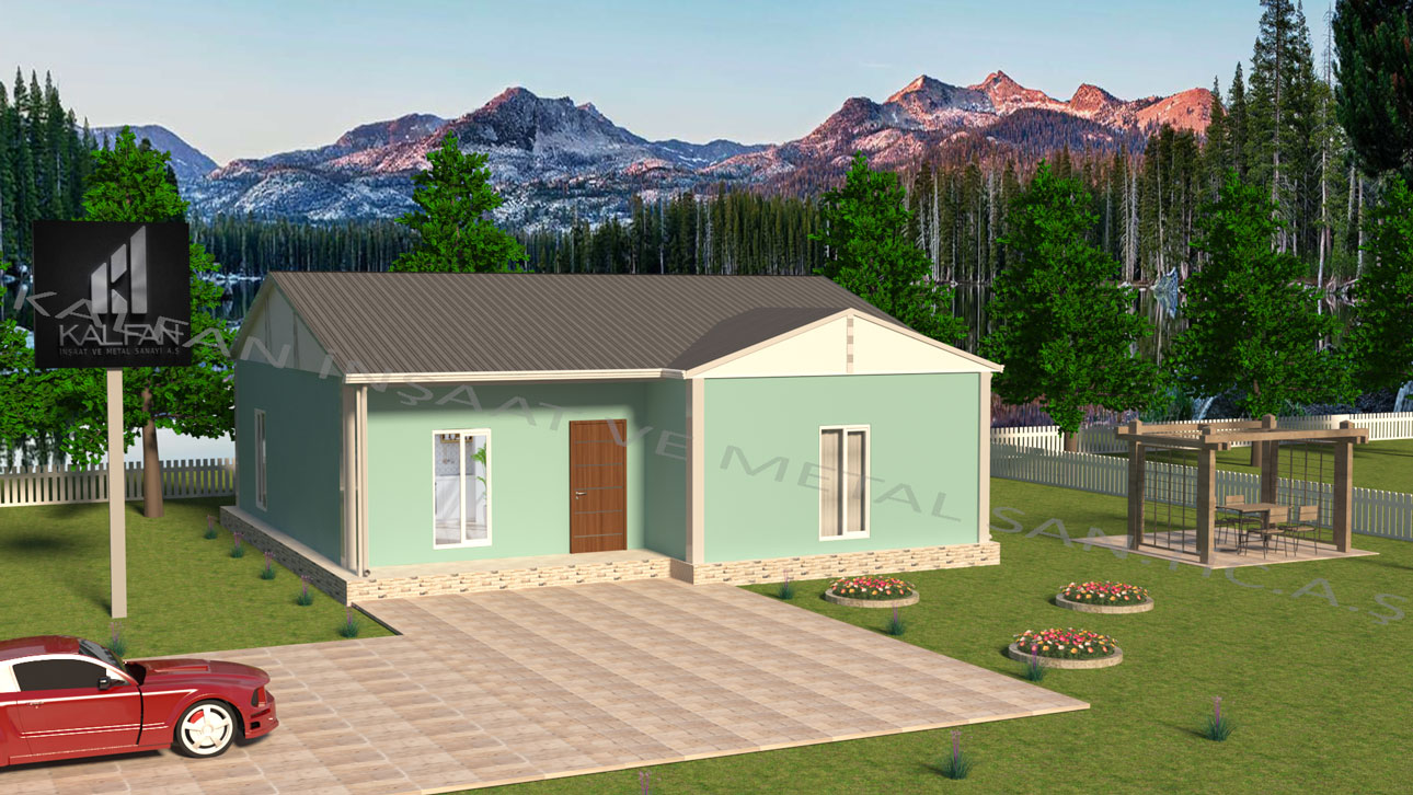 Tek Katlı Villalar – Kalfan İnşaat