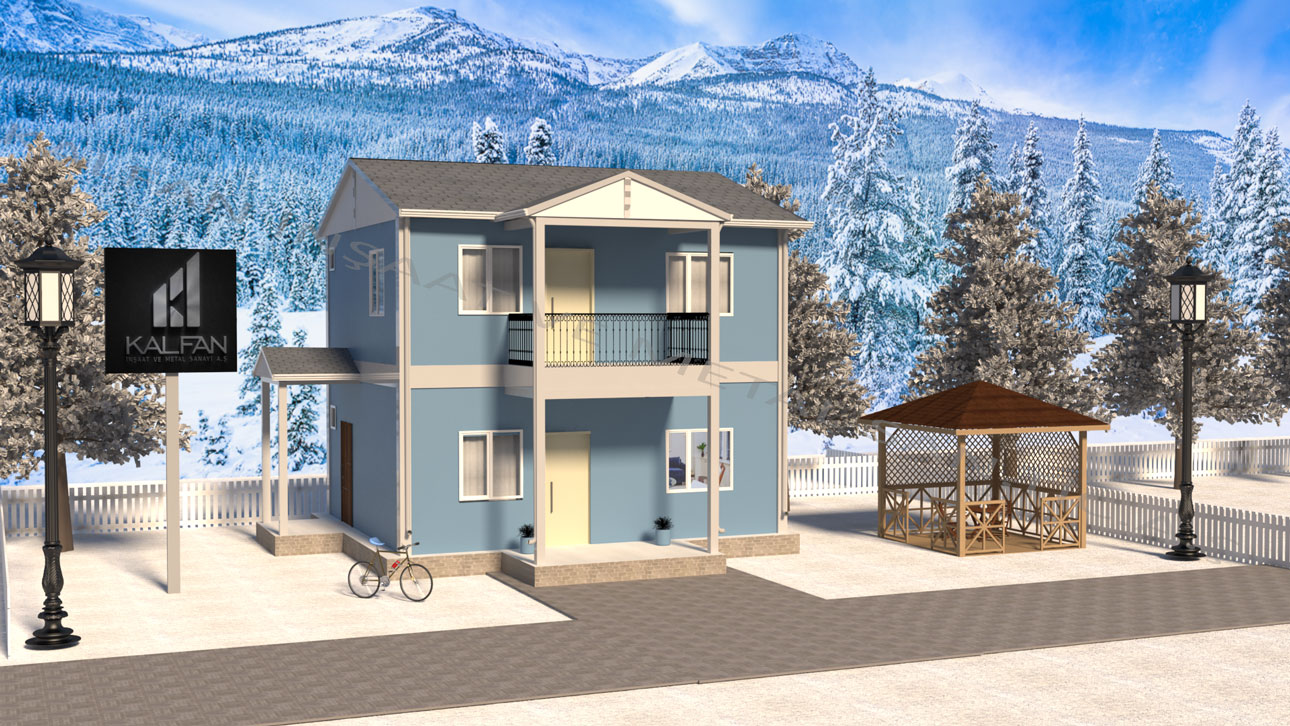 Çift Katlı Evler – Kalfan İnşaat