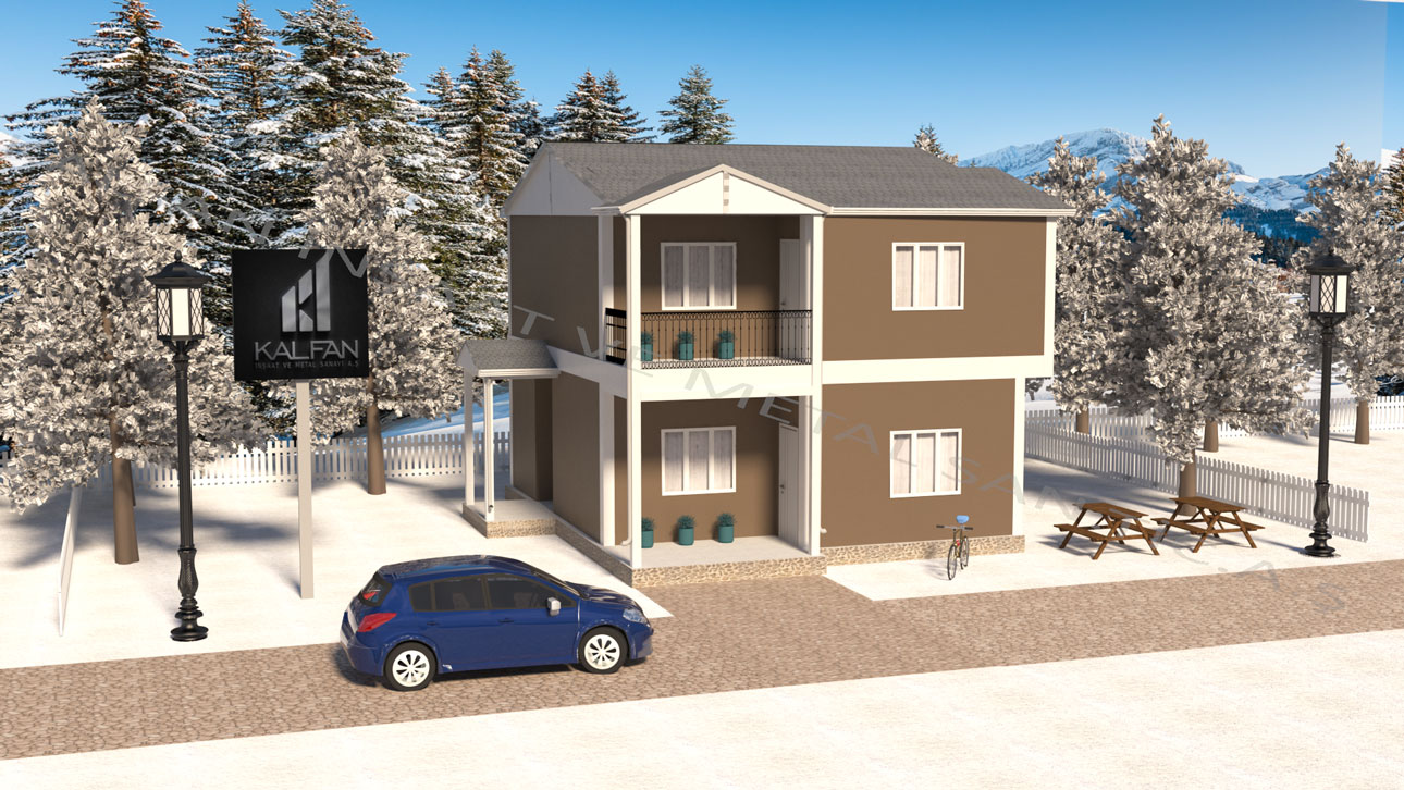 Çift Katlı Evler – Kalfan İnşaat