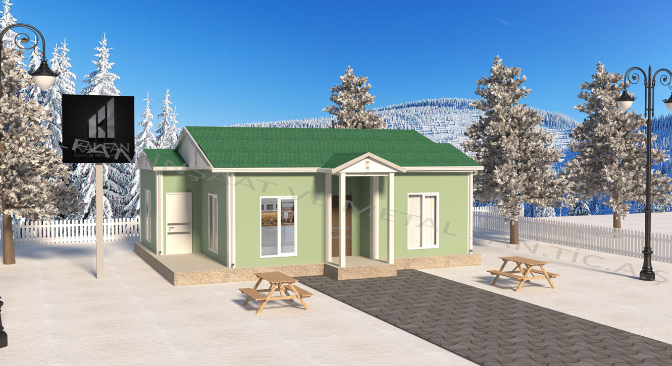 Tek Katlı Villalar – Kalfan İnşaat